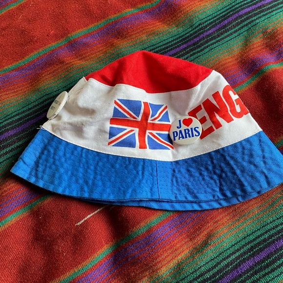 Accessories | Vtg 8s England Bucket Hat With Vintage Pins Included ...